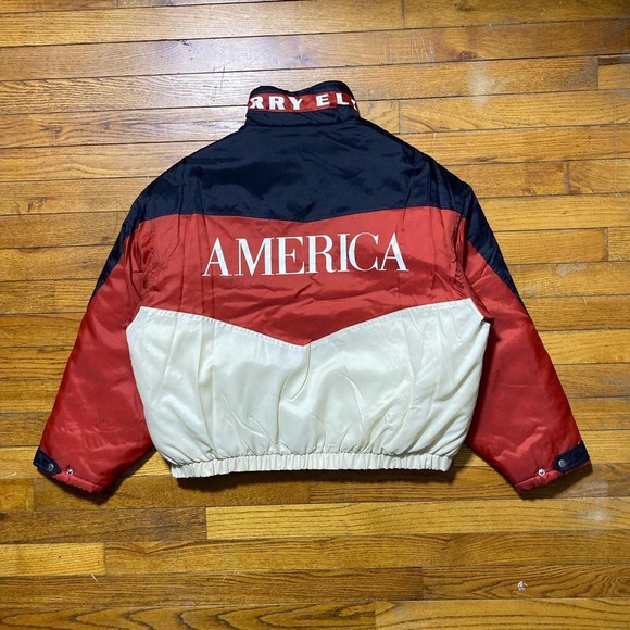 Perry Ellis | Jackets & Coats | Vintage Perry Ellis America Down Jacket ...
